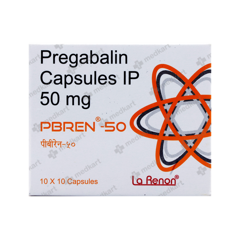 PBREN 50MG TABLET 10'S, Price, Composition & Generic Alternatives - Medkart