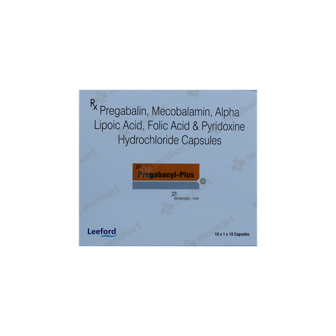 PREGABANYL PLUS CAPSULE 10'S : View Price, Combination and Alternatives ...