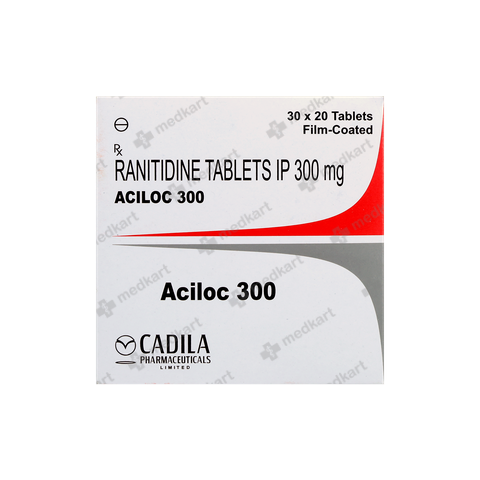 ACILOC 300MG TABLET 20'S, Price, Composition & Generic Alternatives ...