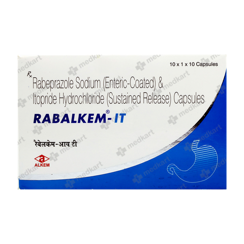 RABALKEM IT CAPSULE 10'S, Price, Composition & Generic Alternatives ...