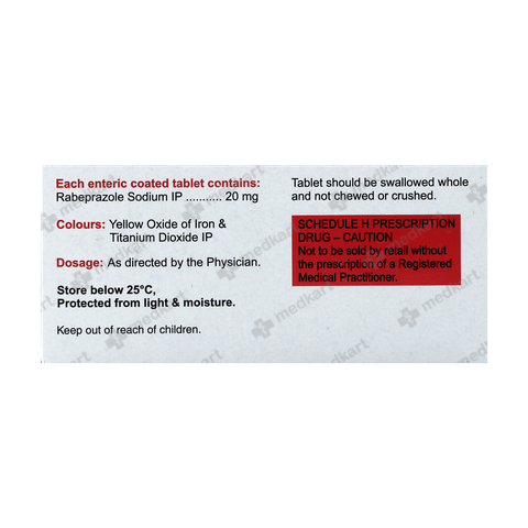 RABICIP 20MG TABLET 15'S, Price, Composition & Generic Alternatives ...