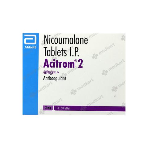 ACITROM 2MG TABLET 30'S : Uses, Price, Side Effects and Generic ...