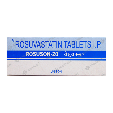 ROSUKAA 20MG TABLET 10'S, Price, Composition & Generic Alternatives ...