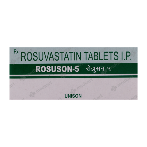 ROSUSON 5MG TABLET 10'S, Price, Composition & Generic Alternatives ...