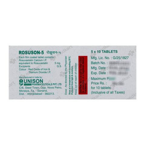 RAZEL 5MG TABLET 15'S, Price, Composition & Generic Alternatives - Medkart