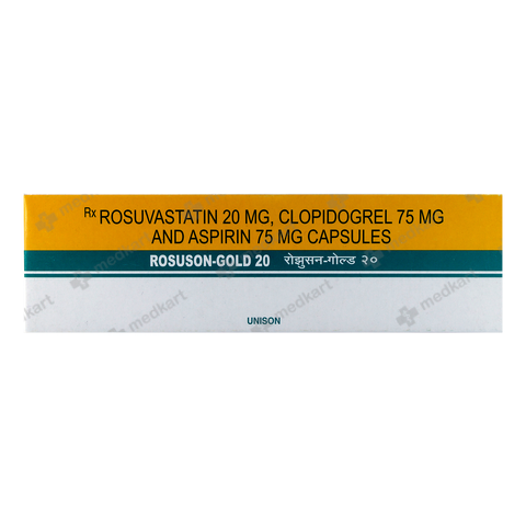 ROSUSON GOLD 20MG CAPSULE 10'S, Price, Composition & Generic ...