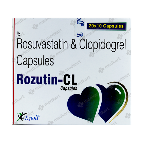 ROZUTIN CL CAPSULE 10'S, Price, Composition & Generic Alternatives ...