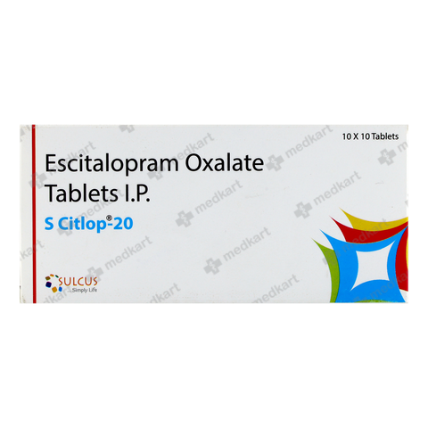 S CITLOP 20MG TABLET 10'S, Price, Composition & Generic Alternatives ...