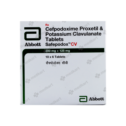 SAFEPODOX CV TABLET 6'S, Price, Composition & Generic Alternatives ...