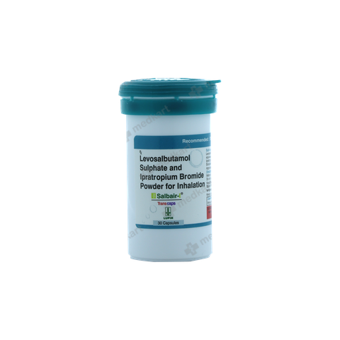 SALBAIR I TRANSCAP 30'S, Price, Composition & Generic Alternatives ...