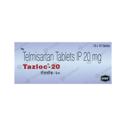 TAZLOC 20MG TABLET 10'S, Price, Composition & Generic Alternatives ...