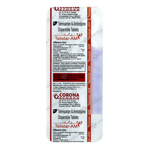 TAZLOC AM 40MG TABLET 10'S, Price, Composition & Generic Alternatives ...