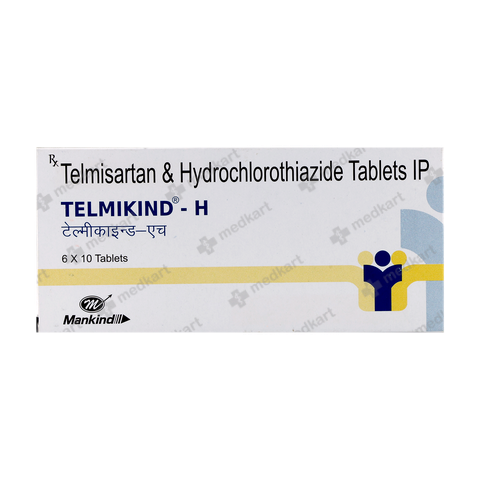 TELMA H 40MG TABLET 15'S, Price, Composition & Generic Alternatives ...