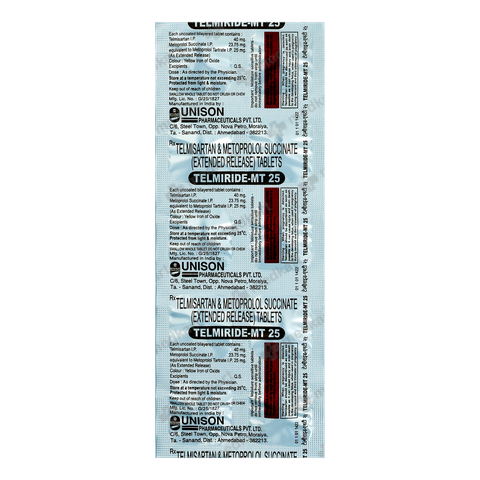 TELLZY MT 25MG TABLET 15'S, Price, Composition & Generic Alternatives ...