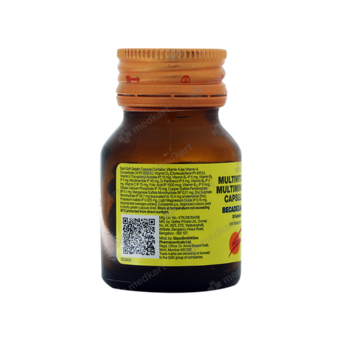 BECADEXAMIN CAPSULE 30'S, Price, Composition & Generic Alternatives ...