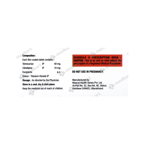 TELMISTATUS LN TABLET 10'S, Price, Composition & Generic Alternatives ...