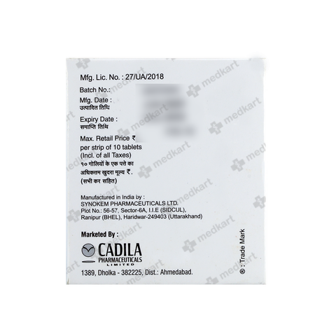 TENALI M 500MG TABLET 10'S, Price, Composition & Generic Alternatives ...