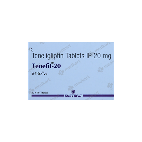 TENEFIT 20MG TABLET 15'S, Price, Composition & Generic Alternatives ...