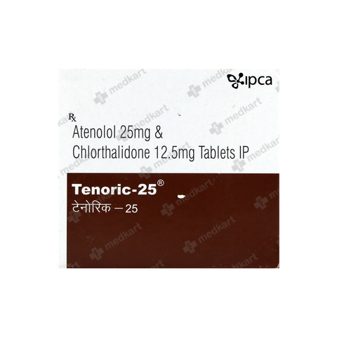 TENORIC 25MG TABLET 10'S, Price, Composition & Generic Alternatives ...