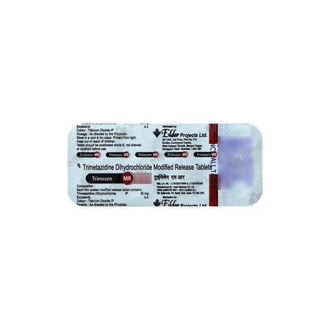 TRIMEZEN MR TABLET 10'S, Price, Composition & Generic Alternatives ...