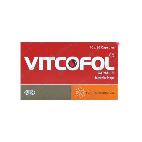 VITCOFOL CAPSULE 30'S, Price, Composition & Generic Alternatives - Medkart