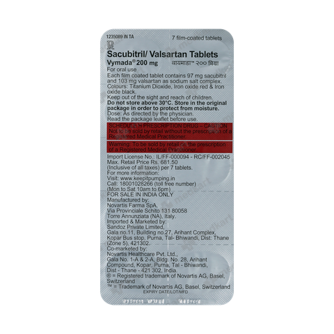 VALENTAS 200MG TABLET 10'S, Price, Composition & Generic Alternatives ...