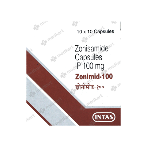 ZONISEP 100MG CAPSULE 10'S, Price, Composition & Generic Alternatives ...