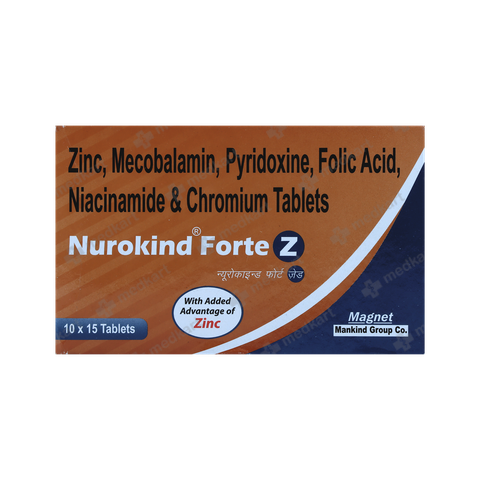 NUROKIND FORTE Z TABLET 15'S, Price, Composition & Generic Alternatives ...