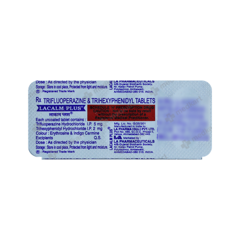 LACALM PLUS TABLET 10'S, Price, Composition & Generic Alternatives ...