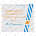 TRICLAZONE 80MG TABLET 10'S, Price, Composition & Generic Alternatives ...