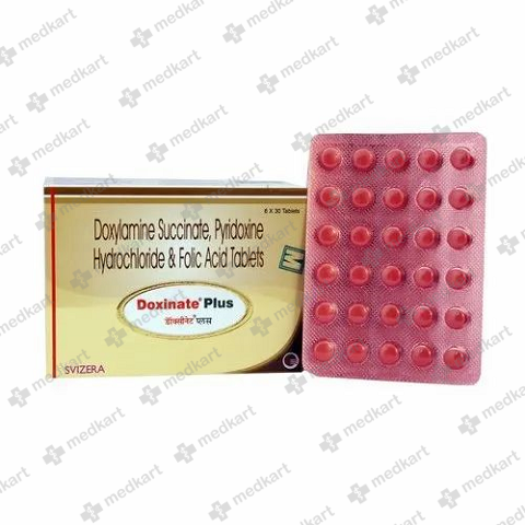 DOXINATE PLUS TAB 1X30, Price, Composition & Generic Alternatives - Medkart