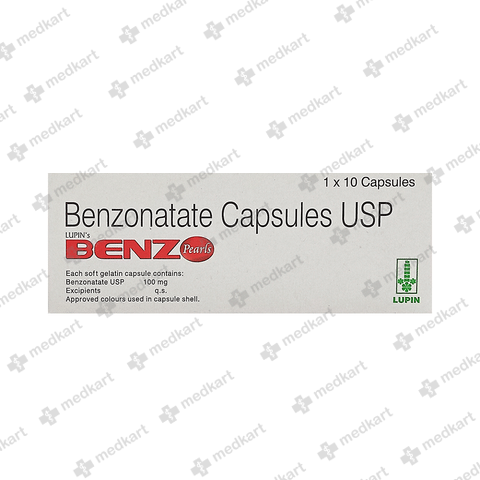 BENZ PEARLS CAPSULE 10'S, Price, Composition & Generic Alternatives ...
