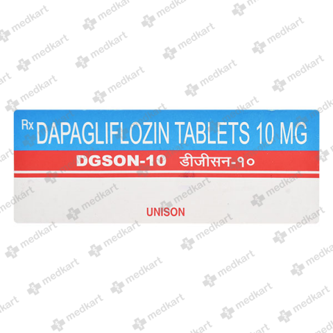 DGSON 10MG TABLET 10'S, Price, Composition & Generic Alternatives - Medkart