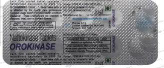 OROKINASE TABLET 10'S, Price, Composition & Generic Alternatives - Medkart