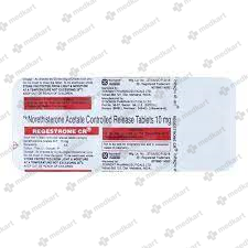 REGESTRONE CR 10MG TAB 1X10, Price, Composition & Generic Alternatives - Medkart