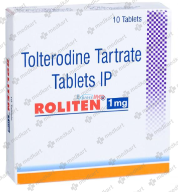 ROLITEN 1MG TAB 1X10, Price, Composition & Generic Alternatives - Medkart