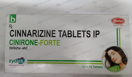 CINIRONE FORTE TABLET 10'S, Price, Composition & Generic Alternatives ...