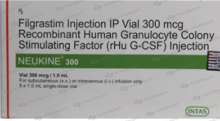 NEUKINE 300MCG INJECTION VIAL 1 ML, Price, Composition & Generic ...