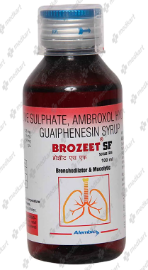 BROZEET SF SYRUP 100 ML, Price, Composition & Generic Alternatives ...