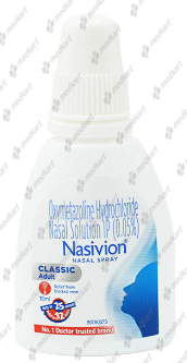 NASIVION NASAL SPARY 10 ML, Price, Composition & Generic Alternatives ...