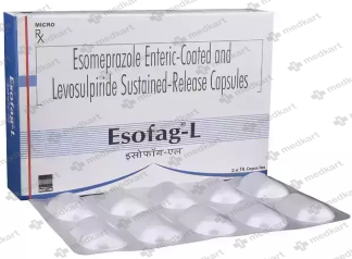 ESOFAG L CAPSULE 10'S, Price, Composition & Generic Alternatives - Medkart