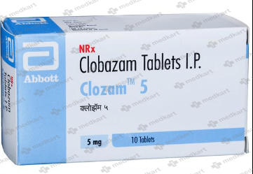 CLOZAM 5MG TABLET 10'S, Price, Composition & Generic Alternatives - Medkart
