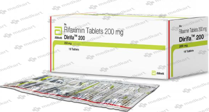 DIRIFA 200MG TABLET 10'S, Price, Composition & Generic Alternatives ...