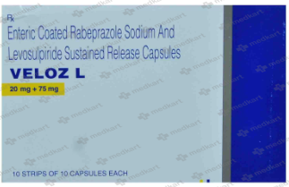 VELOZ L CAPSULE 10'S, Price, Composition & Generic Alternatives - Medkart