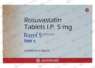 RAZEL 5MG TAB 1X15, Price, Composition & Generic Alternatives - Medkart