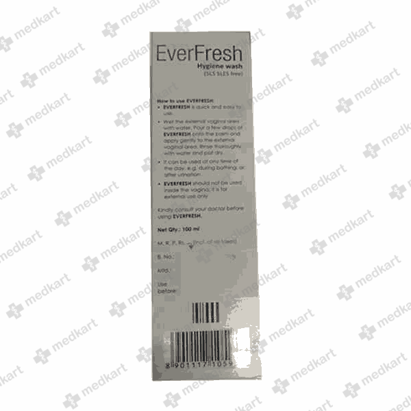 EVERFRESH HYGIENE WASH 100 ML, Price, Composition & Generic ...