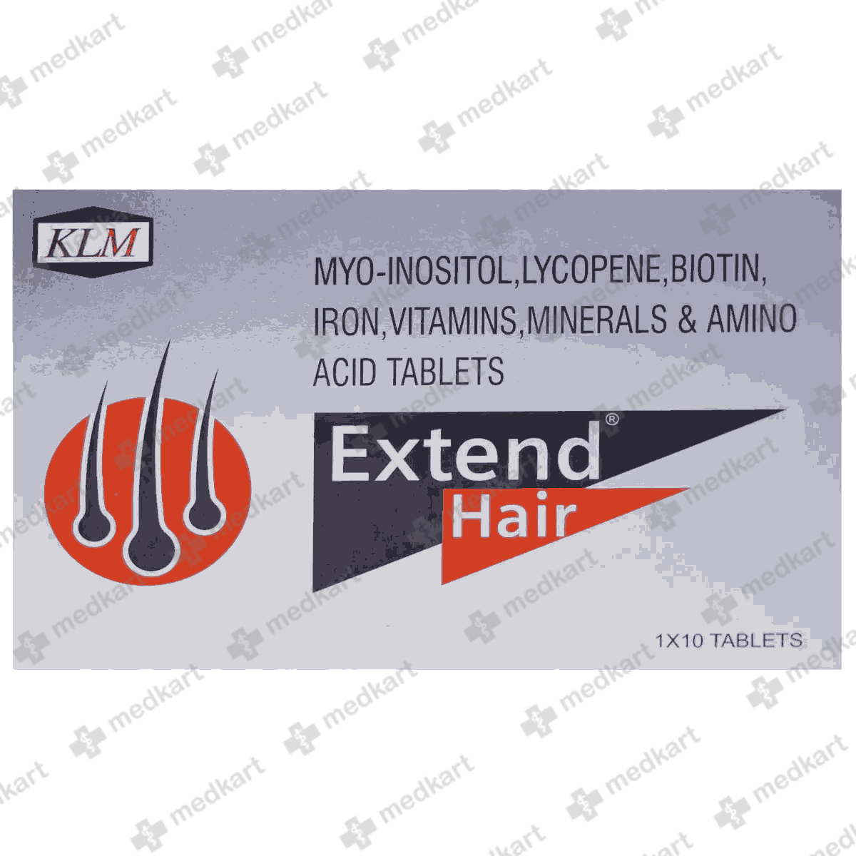EXTEND HAIR TABLET 10'S, Price, Composition & Generic Alternatives ...