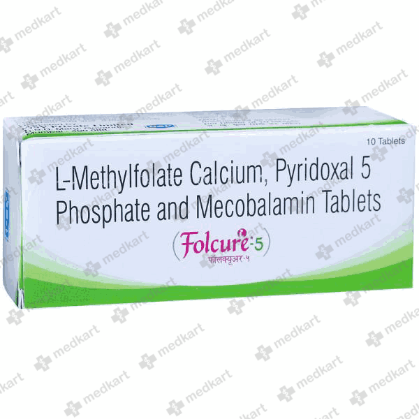 FOLCURE 5MG TABLET 10'S, Price, Composition & Generic Alternatives ...