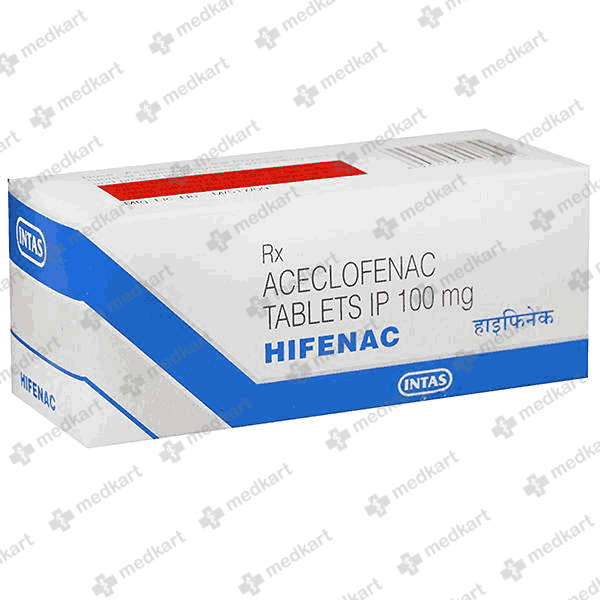 HIFENAC TABLET 10'S, Price, Composition & Generic Alternatives - Medkart