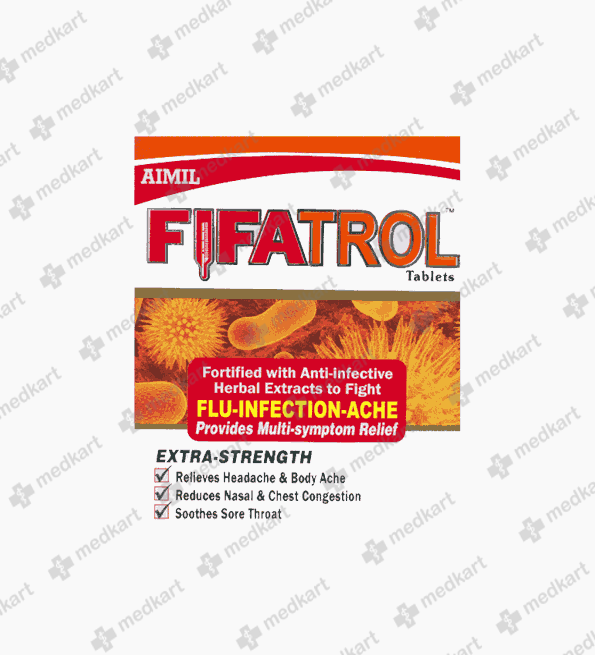 FIFATROL TABLET 30'S, Price, Composition & Generic Alternatives - Medkart